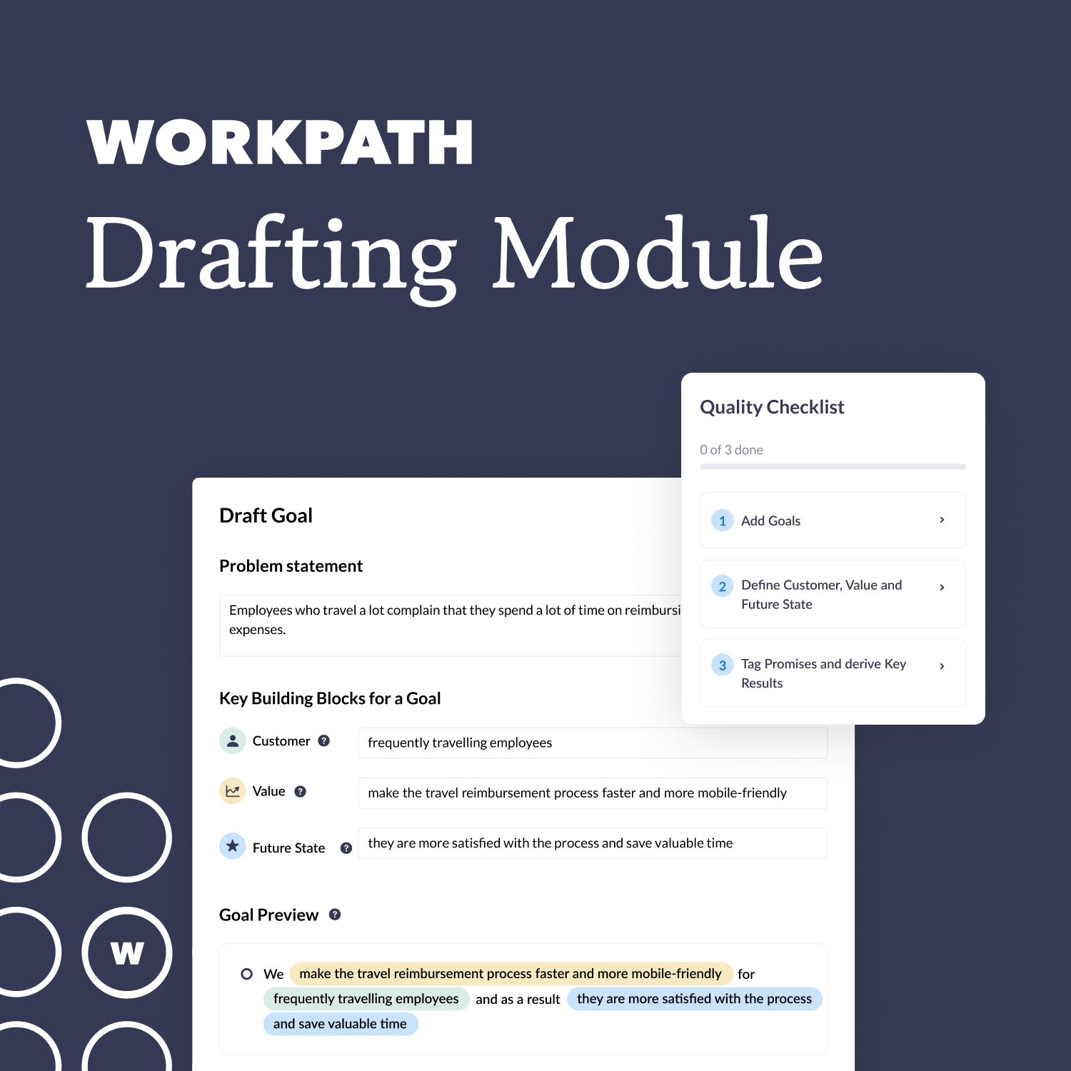 How Workpath's Drafting Module Helps Program Leads Create and Align Great OKRs Across the whole ...